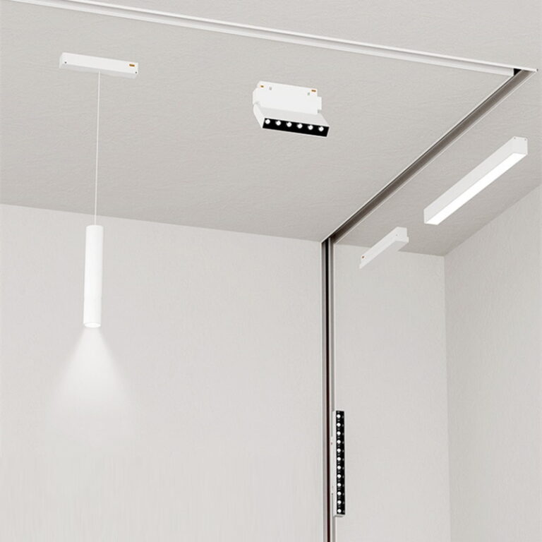 MAGNET track rail MIMI, recessed, 3m, white