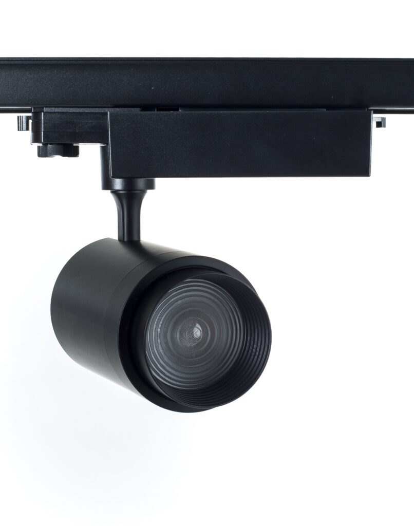 LED track light ZOOM 30W, 3000K, 15-60°, 3F, black