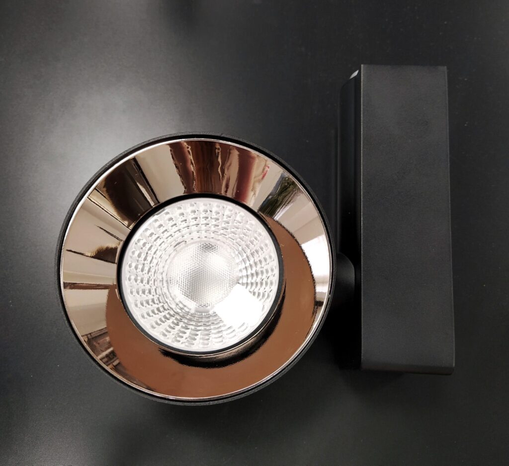 LED track light LUX 30W, 3000K, 3F, black - Forte LED