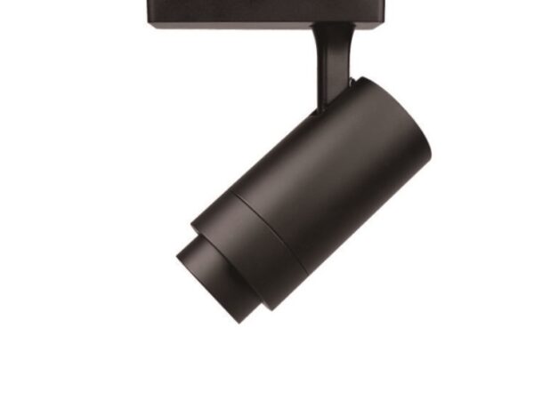 LED track light ZOOM 30W, 3500K, 15-60°, 3F, black - Forte LED