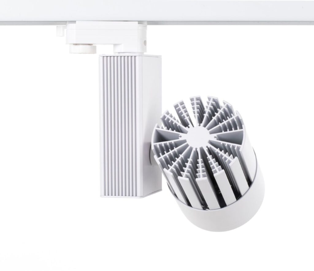 LED track light B-Series 30W, 3000K, 24°, 3F, white