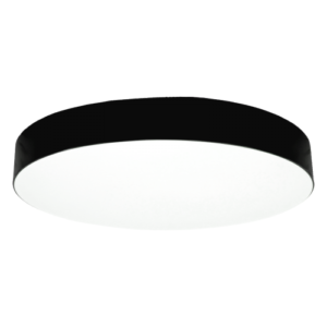 Pendant panel light LED MORA 70W, DIP switch CCT 3000K-6500K, 8699lm, black