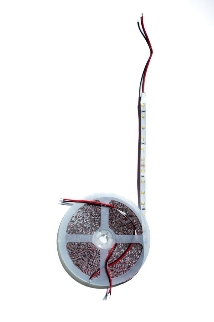 LED strip 6W, 600lm, 3000K, 24V, IP20, cut 10cm - Forte LED