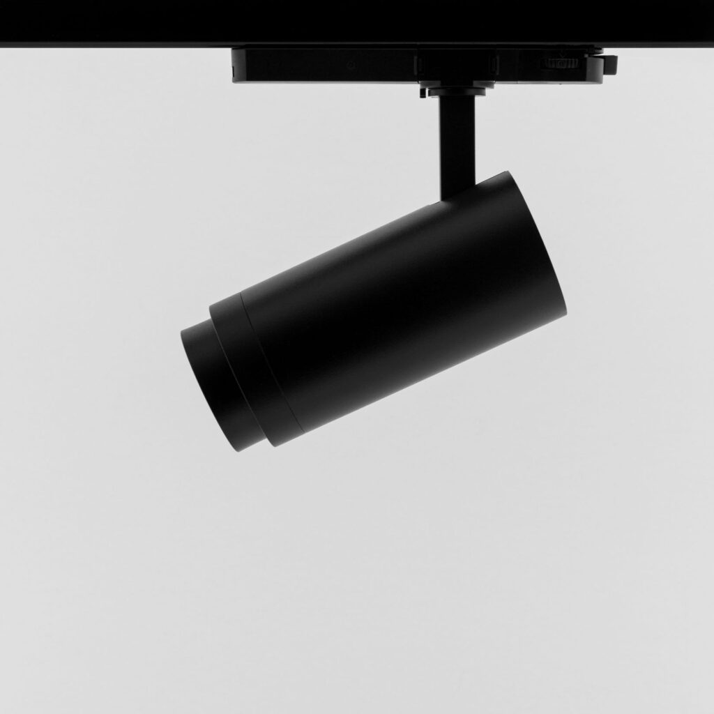 LED track light ZOOM SLIM 20W, 3000K, 15-60°, 3F, black