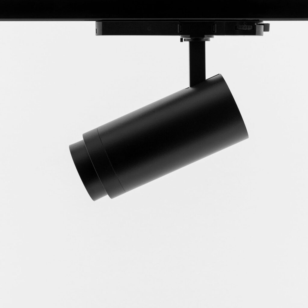 LED track light ZOOM SLIM 20W, 3000K, 15-60°, 3F, black