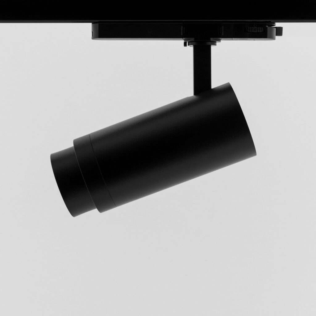LED track light ZOOM SLIM 20W, 3000K, 15-60°, 3F, black