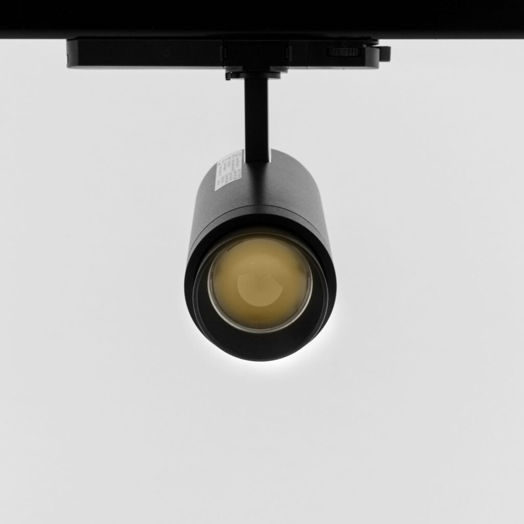 LED track light ZOOM SLIM 20W, 3000K, 15-60°, 3F, black