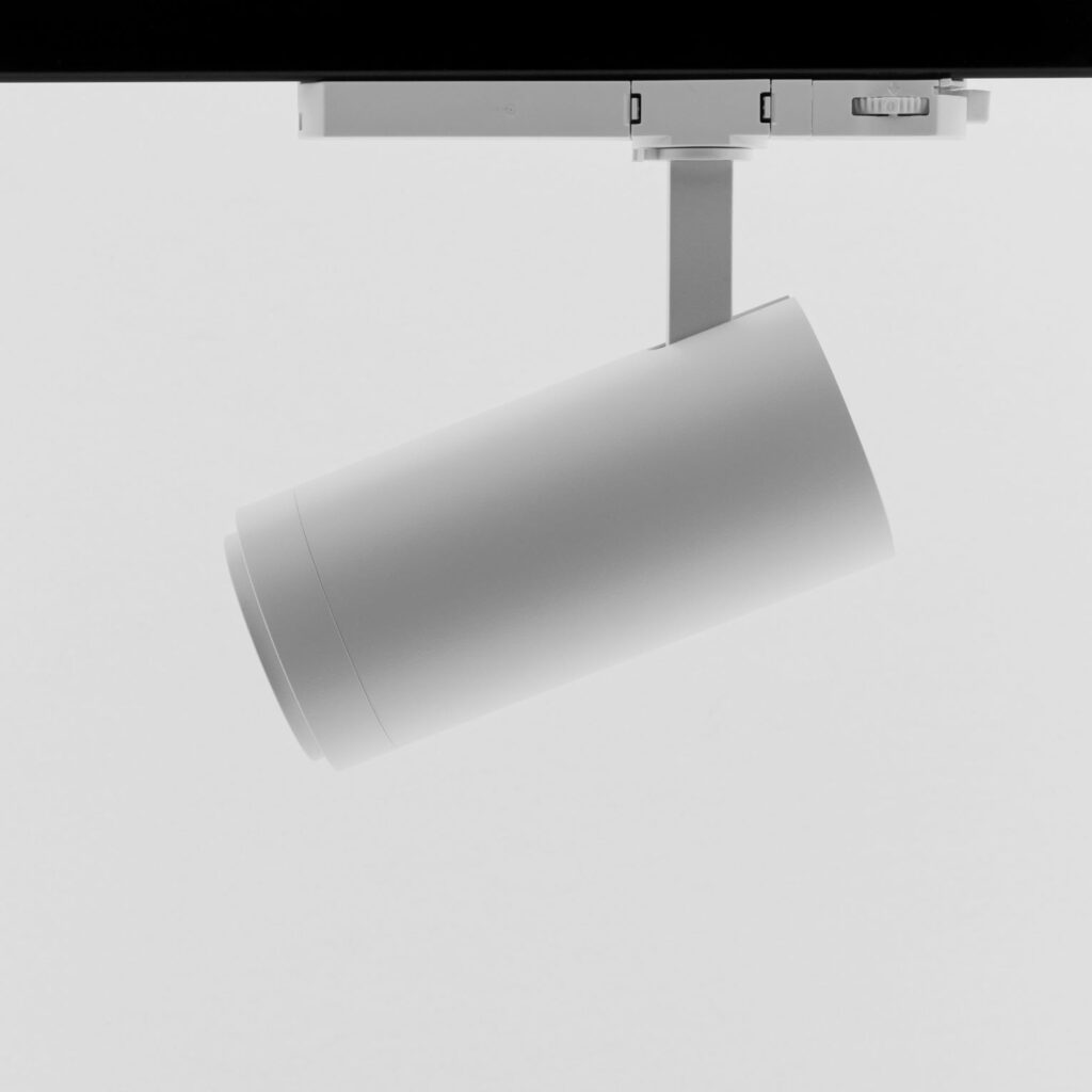 LED track light ZOOM SLIM 20W, 3000K, 15-60°, 3F, white