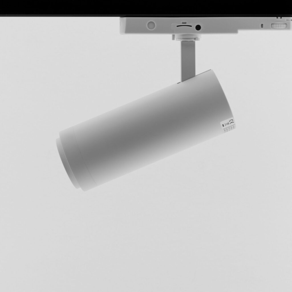 LED track light ZOOM SLIM 30W, 3000K, 15-60°, 3F, white - Forte LED