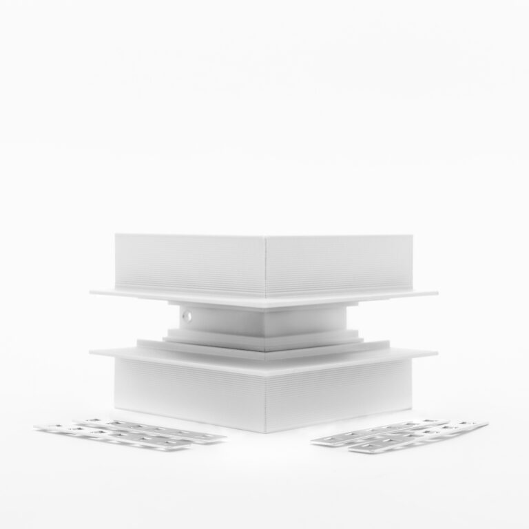 MAGNET track rail MIMI OUT corner, white