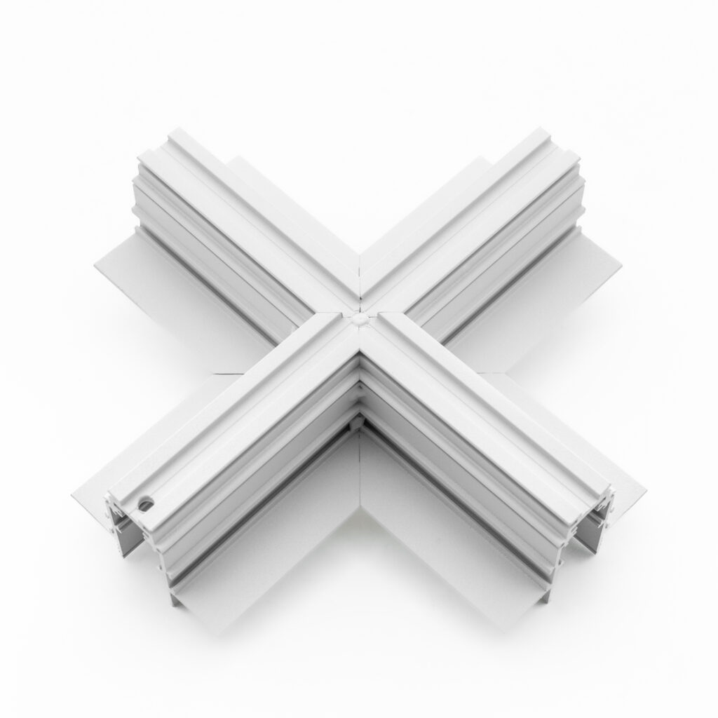 MAGNET track rail MIMI X corner, white