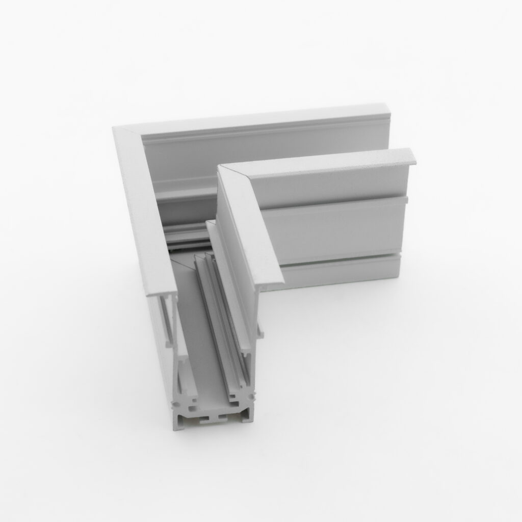 MAGNET track rail recessed light NOMANI L corner, white