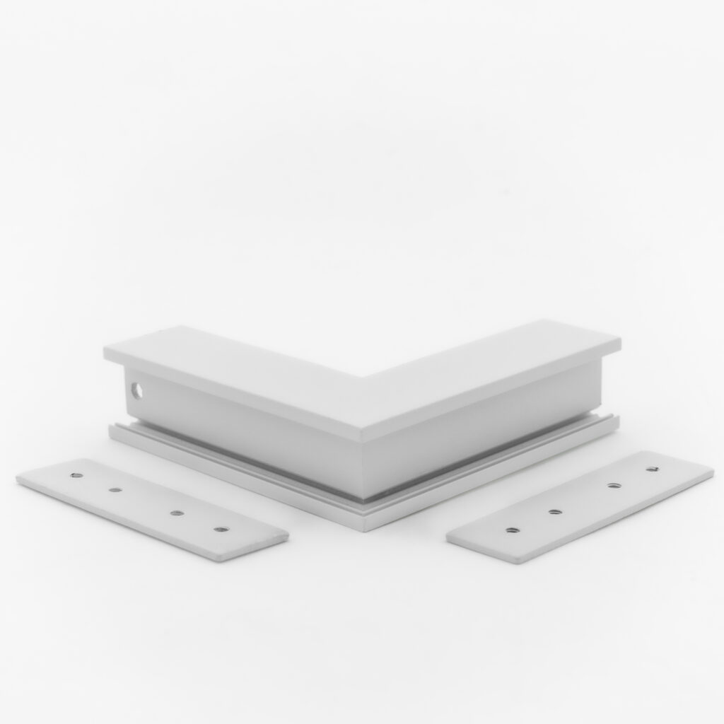 MAGNET track rail SIRO IN corner, white