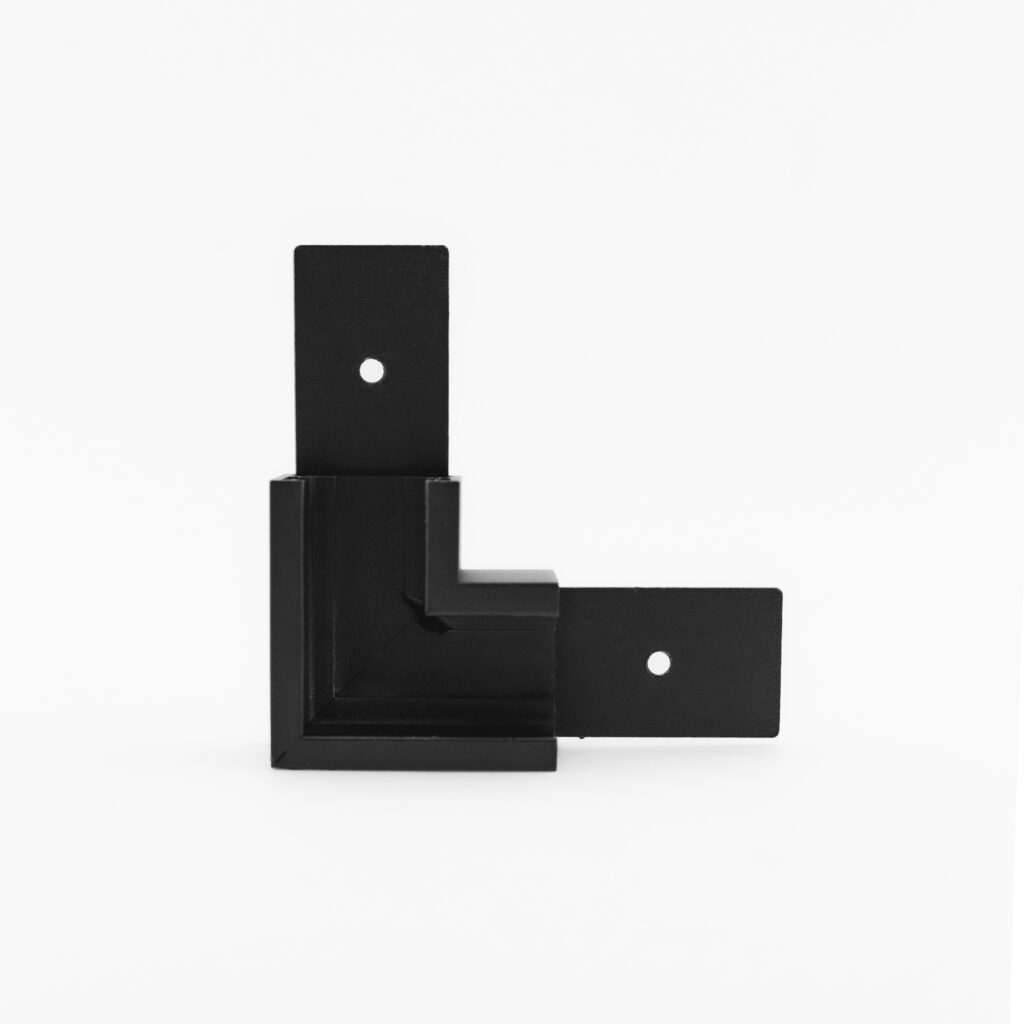 MAGNET track rail SIRO L corner, black - Forte LED