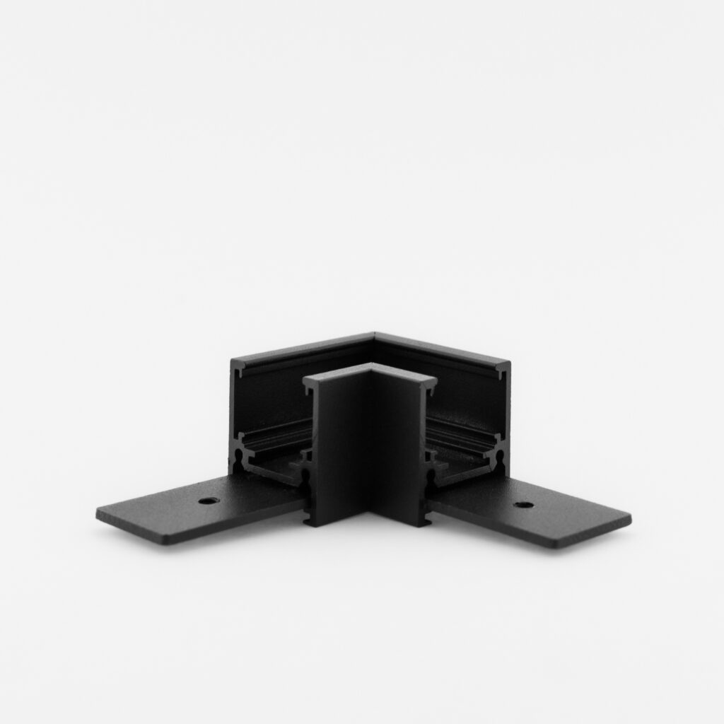 MAGNET track rail SIRO L corner, black