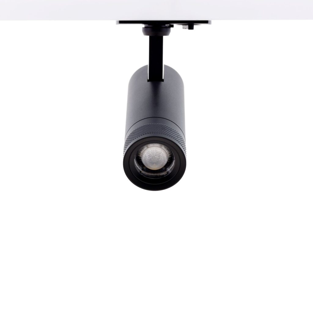 LED track light NEW BONN ZOOM 10W, 3000K, 15°-55°, 1 phase with MINI ...