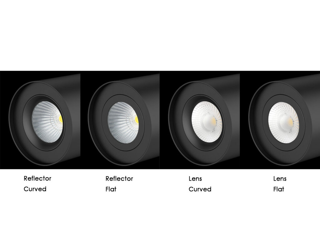 LED Surface light square redirectable DL244 series, 10W, 60°, 3000K ...