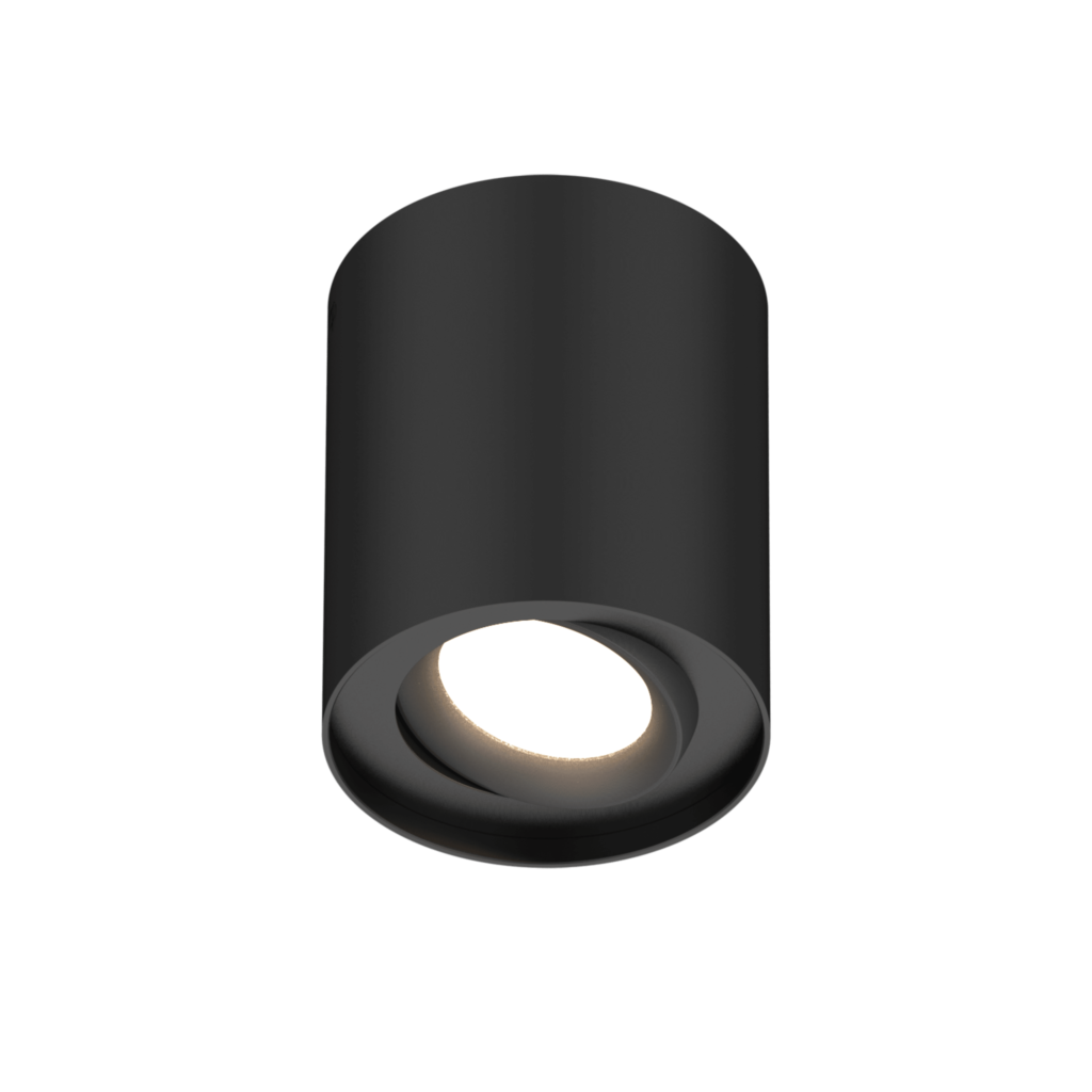 LED Surface light round redirectable DL244 series, 10W, 60°, 3000K ...