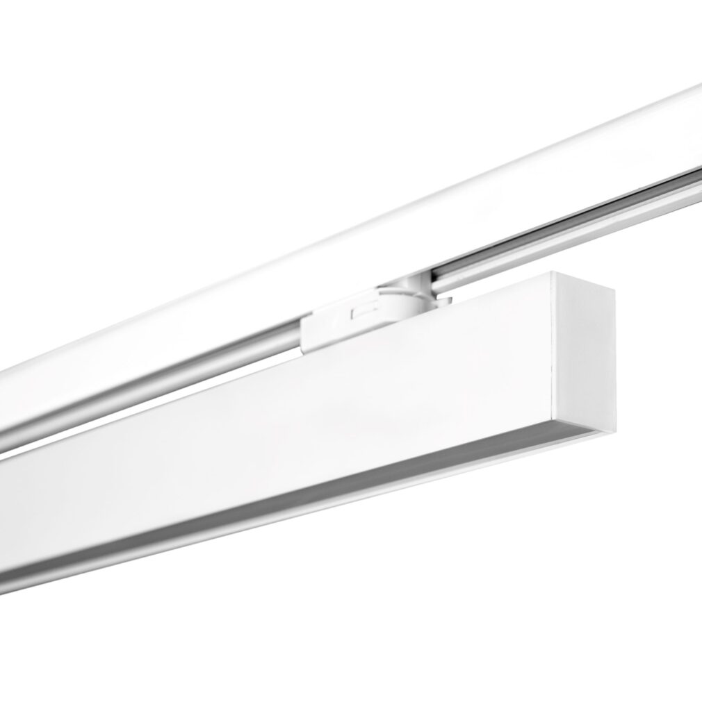 LED track light Duo-Line linear 40W, 4000K, 120°, 1000mm, 3F, white